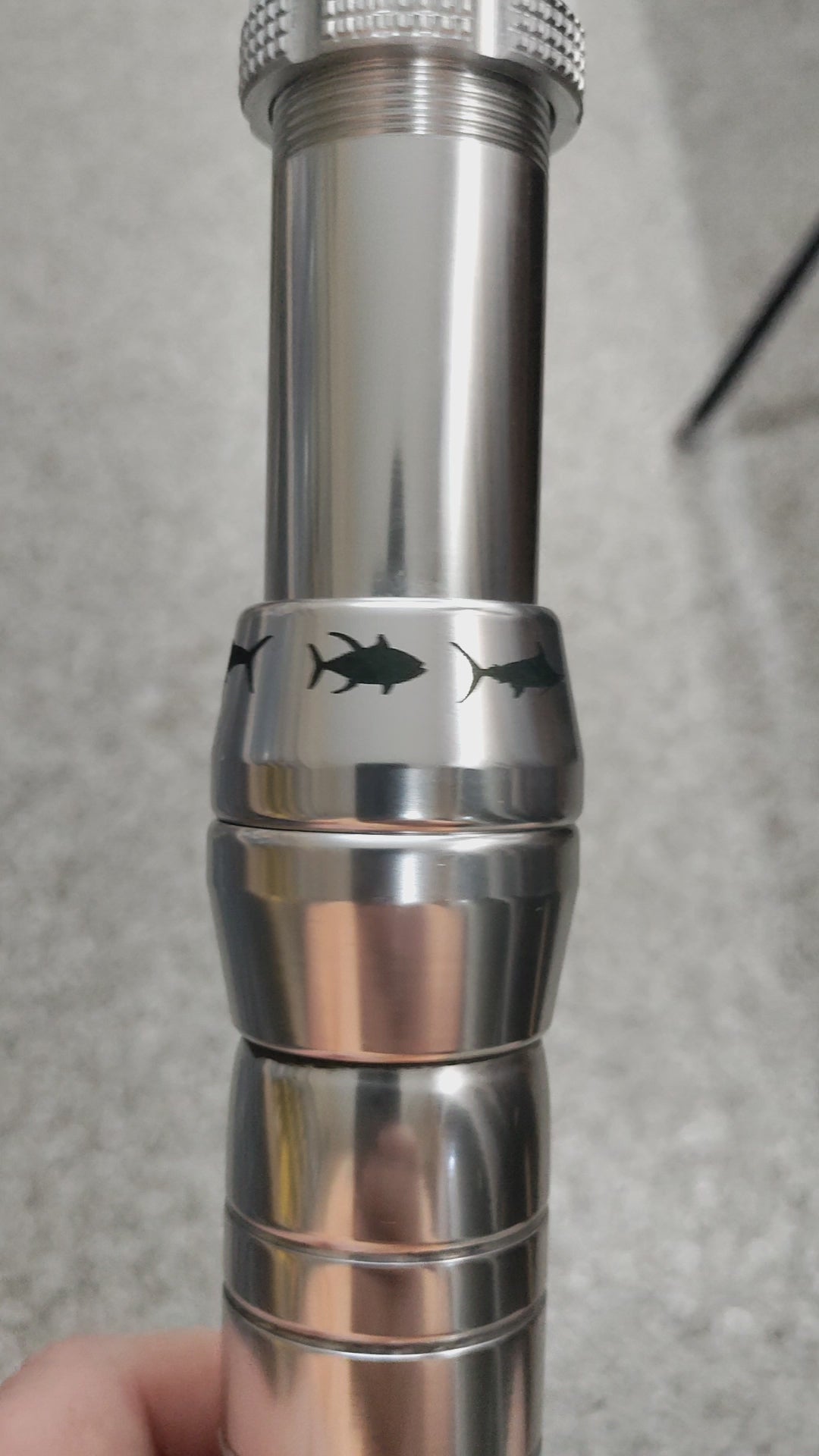 Rock Solid Custom Rods - Laser Engraving